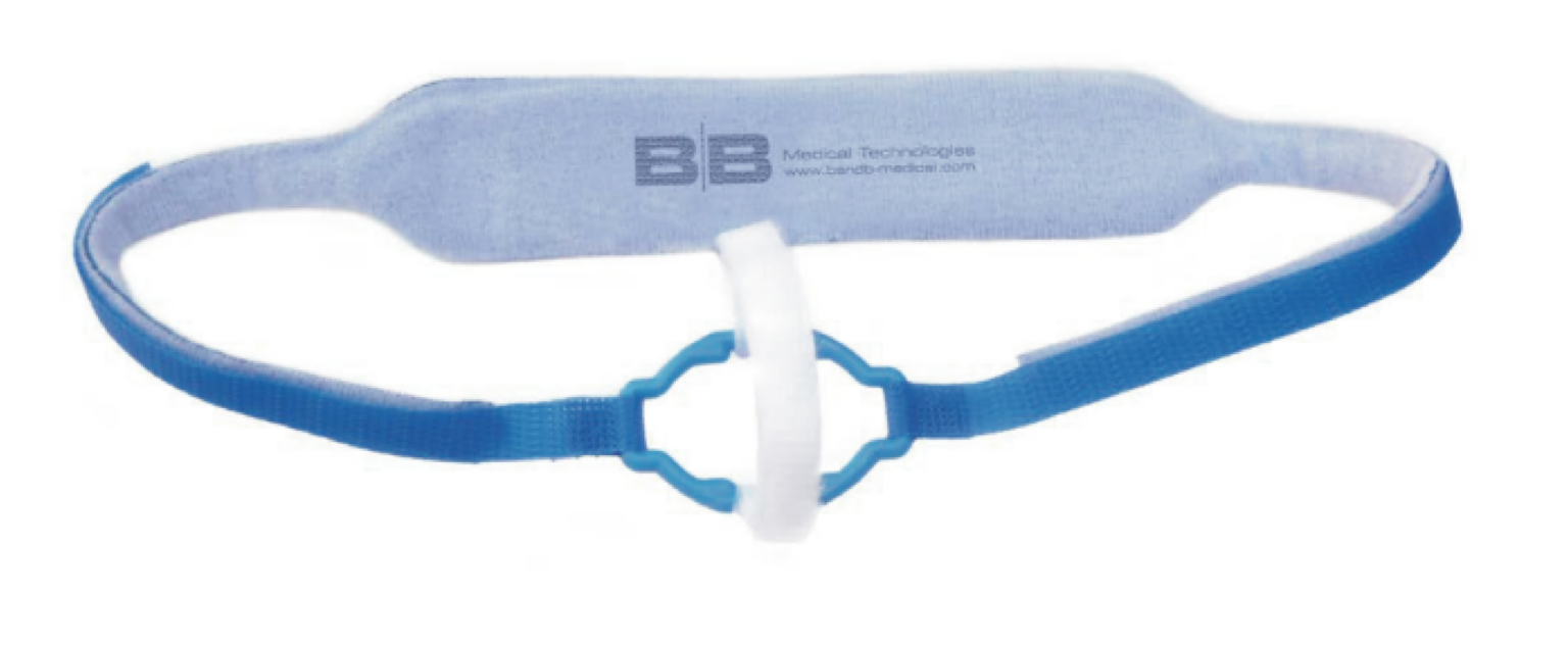 Tracheostomy Tube Holder Stabilizes Trachea Tubes